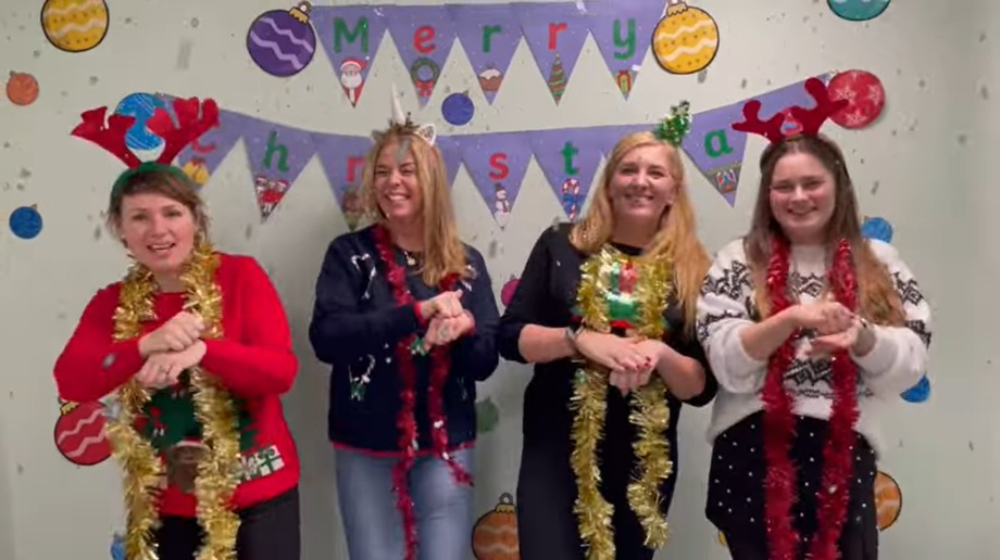 Merry Christmas Everyone! Staff Makaton Video - Latest News - Harry ...