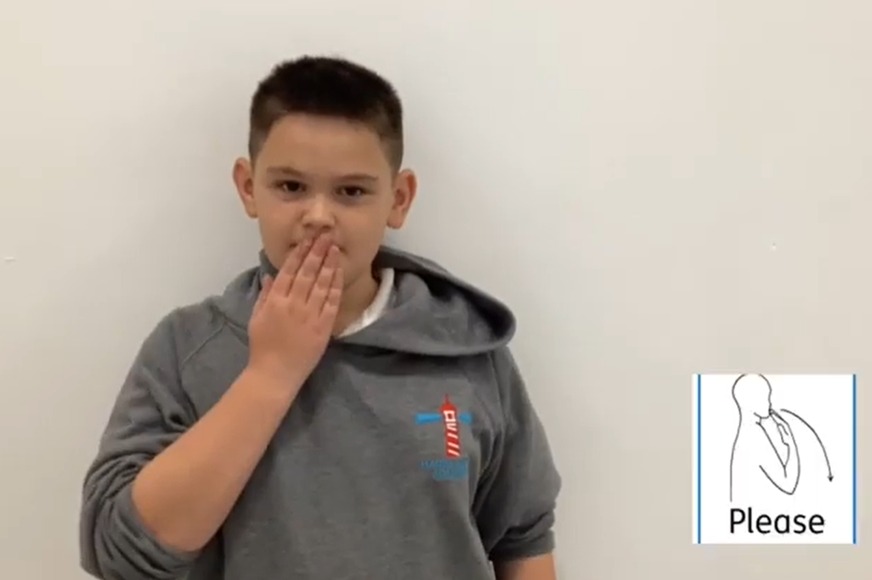 Makaton Sign of the Week - Latest News - Harry Watts Academy