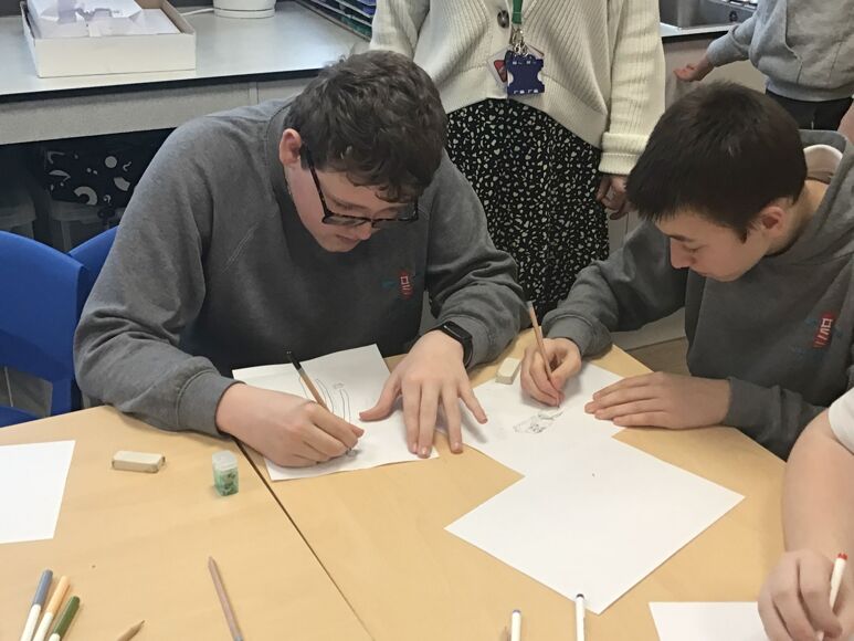 An Artist from Washington Arts Centre Visits Willow Class for a Special ...