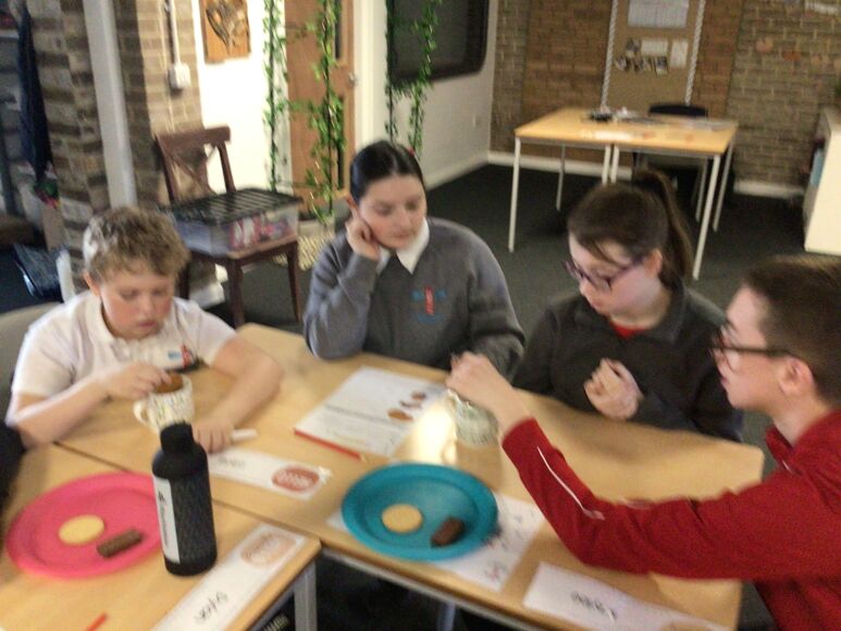 Willow Class Conduct an Experiment of Dunking Biscuits in Science ...